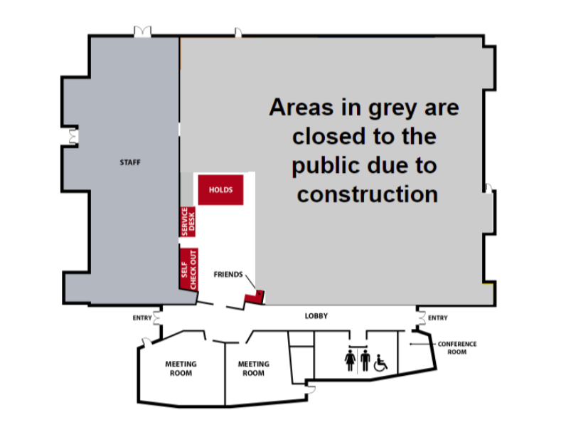 Redmond Library Will Be Partially Closed December 2-6 | King County ...