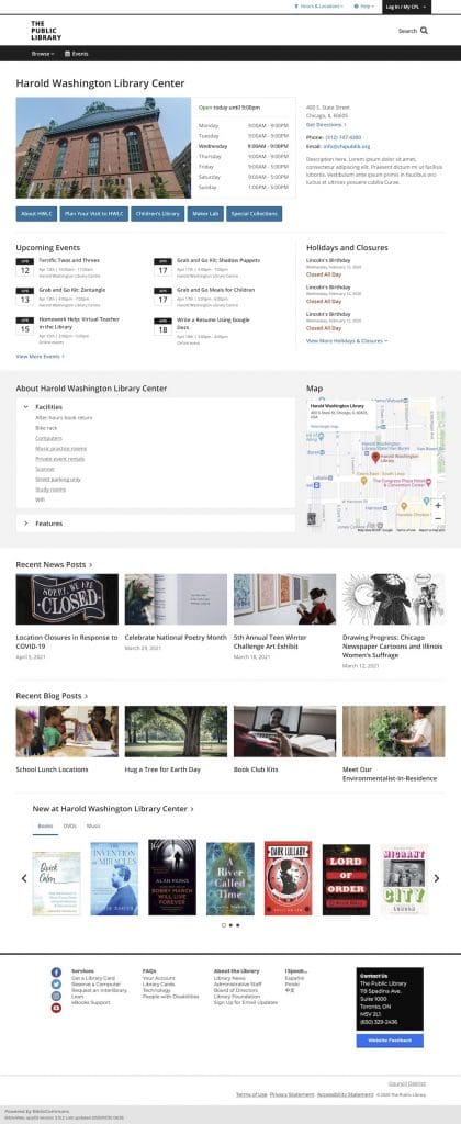 Library Location Pages are Changing October 25 | King County Library System